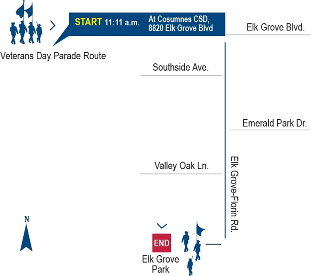 Traffic Advisory: Elk Grove Veterans Day Parade